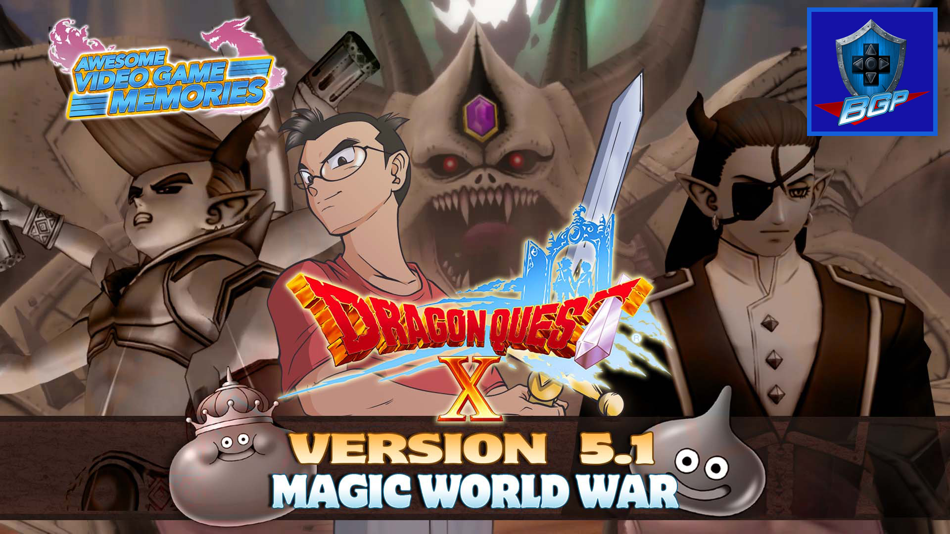 Dragon Quest X Version 5.1: Magic World War Review ドラゴンクエストX いばらの巫女と滅びの神 | Ryan Quest
